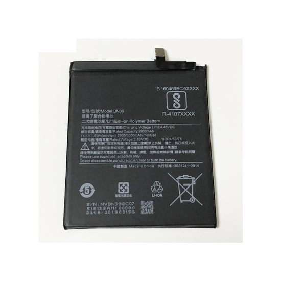 Genuine Battery BN39 for Xiaomi Redmi Go/Redmi Note 7 3000mAh with 1 Y ...