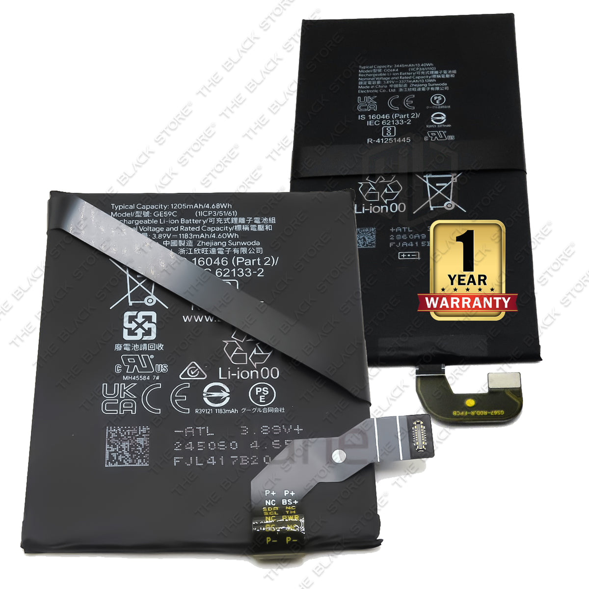 Genuine Battery GE59C / G06KA (Pack of 2) for Google Pixel 9 Pro Fold ...